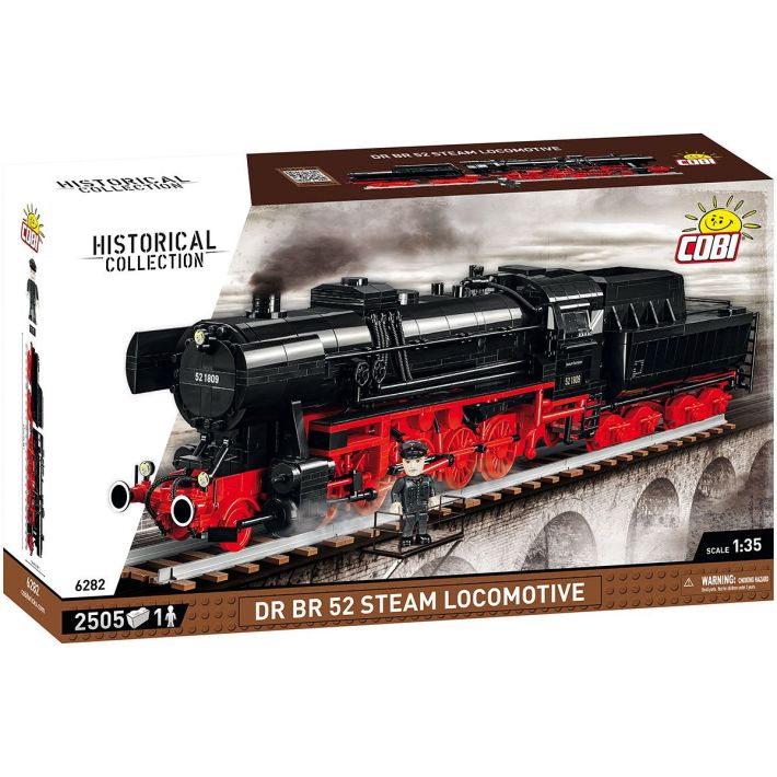 DR BR 52 Steam Locomotive (COBI-6282) \ Trains \ Cobi.eu